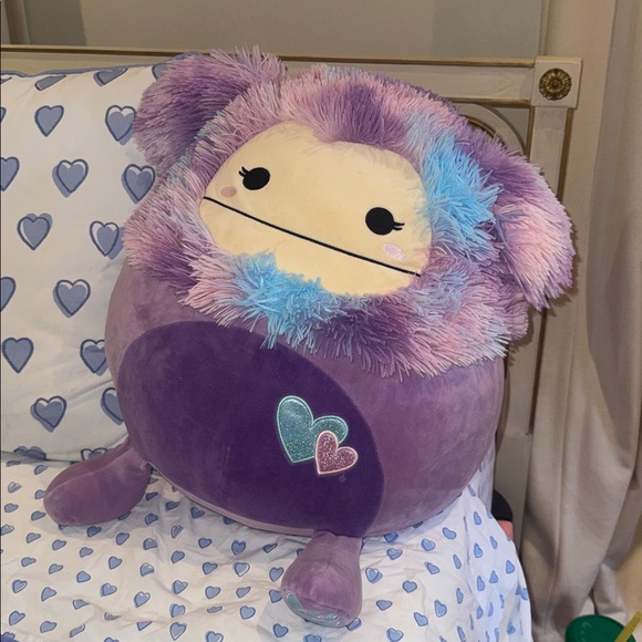 Squishmallows | Toys | Squishmallows Eden The Purple Bigfoot Plush 2 ...